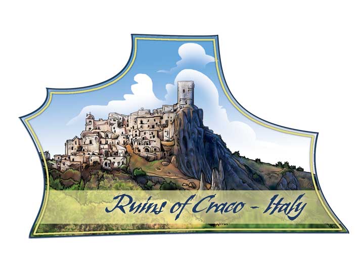 Ruins of Craco - Spartan and the Green Egg