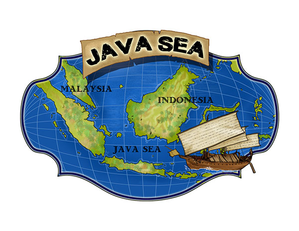 Java Sea - Spartan and the Green Egg