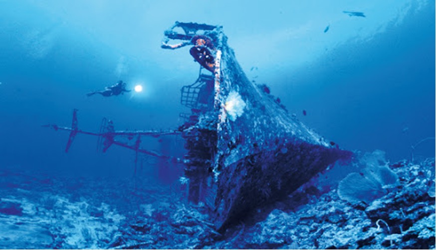 Beneath The Sea: Ancient Ruins - Spartan and the Green Egg