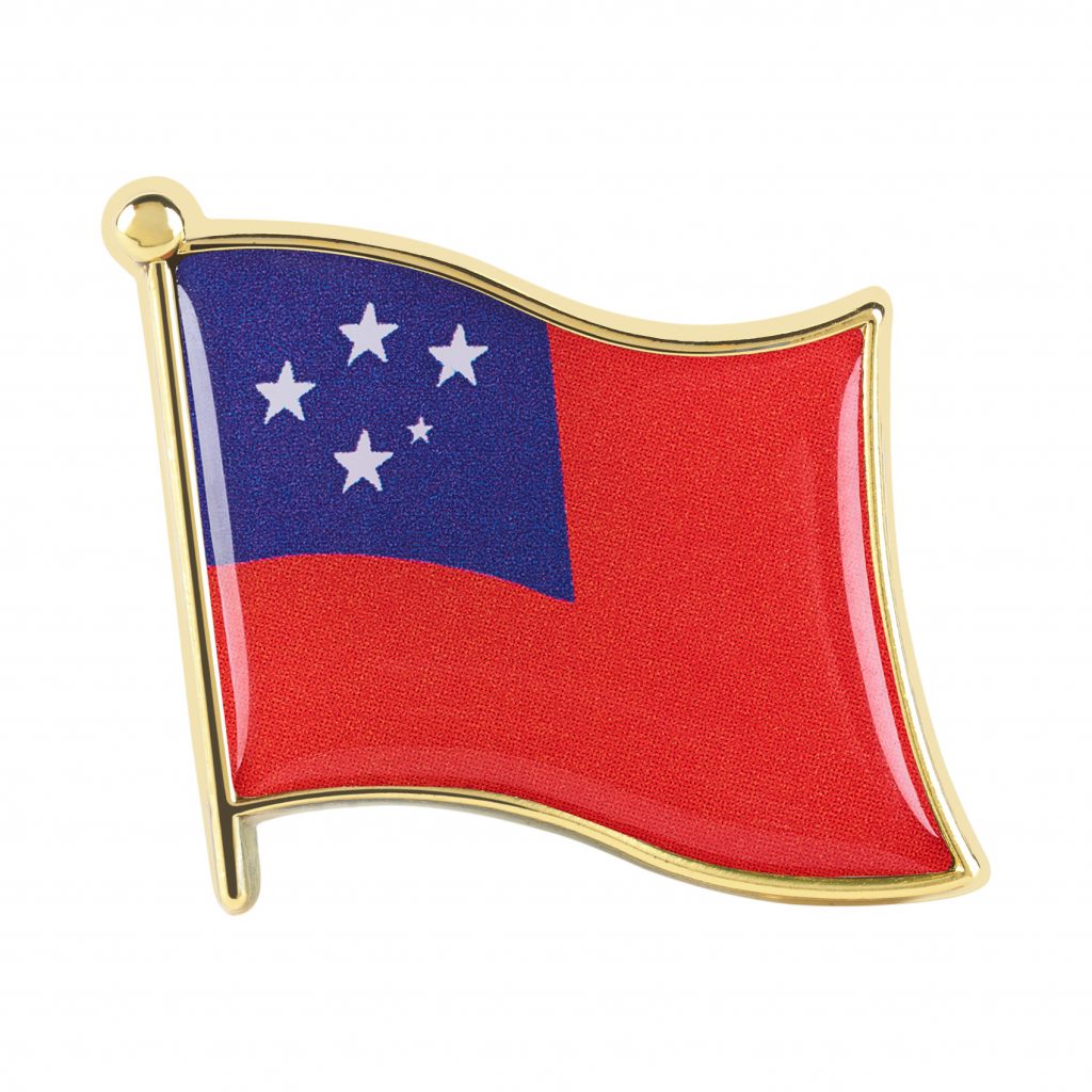 Samoa Flag - Spartan and the Green Egg